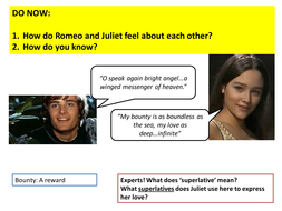 Romeo and Juliet Act 2 Scene 2 Analysis | Teaching Resources