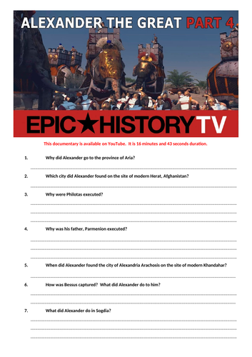 Alexander the Great | Teaching Resources