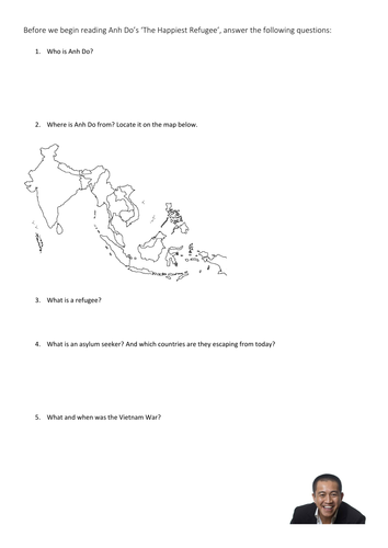 The Happiest Refugee by Anh Do (unit of work) | Teaching Resources