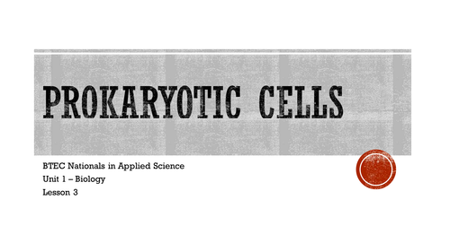 (NEW) BTEC L3 Applied Science Unit 1 Cells Bundle | Teaching Resources
