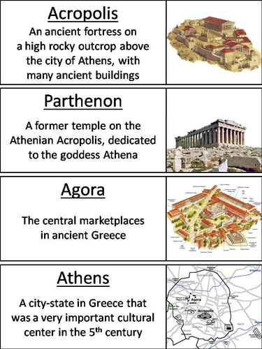 Ancient Greece Word Wall Cards | Teaching Resources