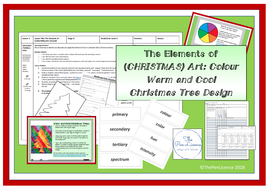 Elements of (Christmas) Art: Colour (Warm and Cool Christmas Tree ...