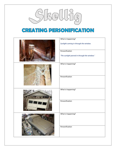 Skellig - The Derelict Garage! | Teaching Resources
