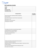 EHCP application checklist and evidence gathering | Teaching Resources