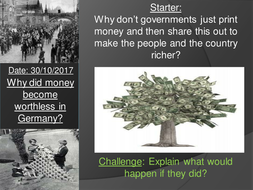 Weimar Germany/Hitler's rise to power GSCE (Scheme of work) | Teaching ...