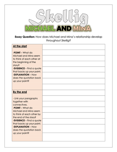 Skellig - Michael and Mina! | Teaching Resources