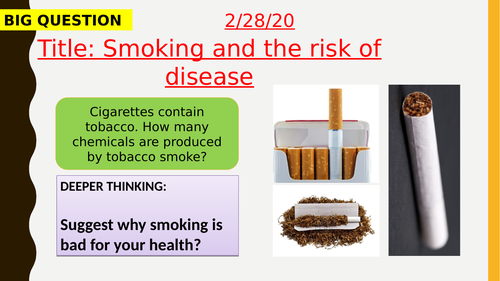 Aqa New Specification B7 Non Communicable Diseases Complete Bundle