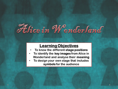Alice in Wonderland Scheme of Work | Teaching Resources