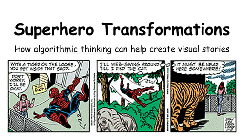 Superhero Transformations | Teaching Resources