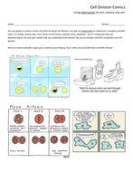 Cell Division Comics | Teaching Resources