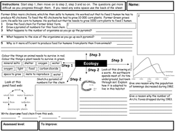 KS3 Biology homework tasks | Teaching Resources