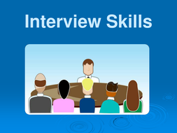 Job Interview Skills PowerPoint Training Presentation complete lesson ...