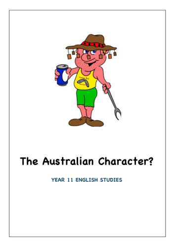 The Australian character? | Teaching Resources