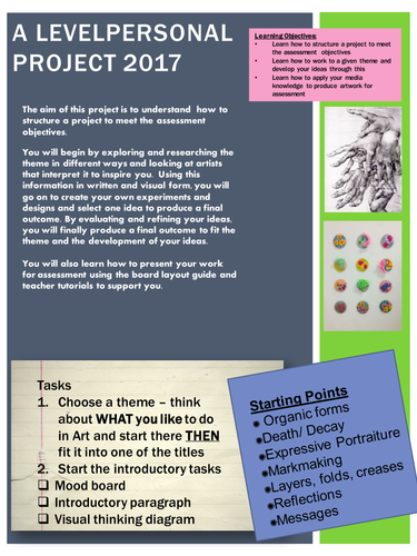 Amazing Art scheme of work A level personal themes 14 weeks | Teaching ...