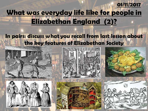 KS3 History SOW - Elizabethan England | Teaching Resources