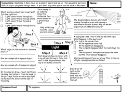KS3 Physics homework tasks | Teaching Resources