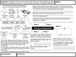 KS3 Physics homework tasks | Teaching Resources