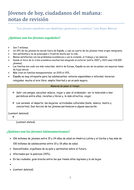 Los jóvenes de hoy: notas de revisión (new A Level) | Teaching Resources