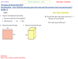 Ratio (more than questions) | Teaching Resources