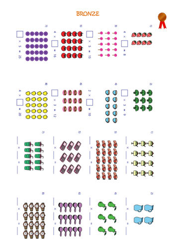 White Rose Block 3 Year 3 Multiplication | Teaching Resources
