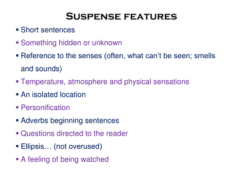 Year 5/6 Suspense narrative 2 week unit based on Francis short film ...