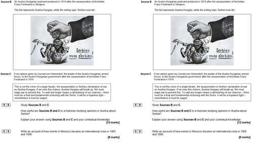 Conflict and Tension 1894 - 1918 | Teaching Resources