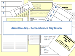 Easy read - Poppy day-Armistice Day - Remembrance Day lesson | Teaching ...