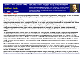A CHRISTMAS CAROL: A SPIRITED STORY BY CHARLES DICKENS | Teaching Resources