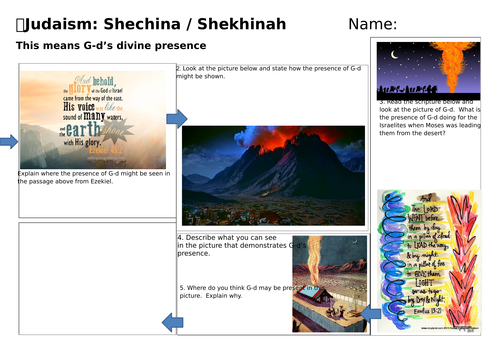 RE GCSE AQA Judaism Beliefs - Nature of God, Lawgiver and Shekinah ... RE GCSE AQA Judaism Beliefs - Nature of God, Lawgiver and Shekinah ...