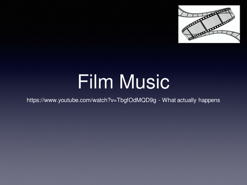 OCR GCSE Music Film Music and Video Games | Teaching Resources