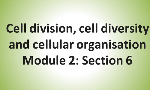 NEW SPEC OCR A AS BIOLOGY Module 2 | Teaching Resources