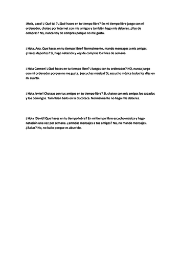 Mira 2 - Module 1 La gente - Units 1-5 | Teaching Resources