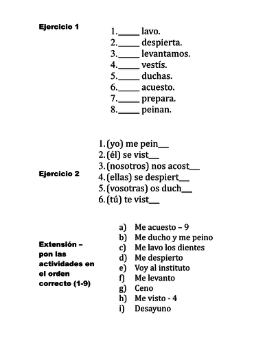Mira 2 - Module 1 La gente - Units 1-5 | Teaching Resources