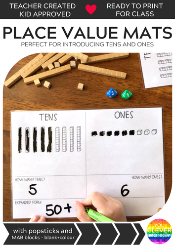 Place Value Mats | Teaching Resources