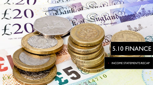 CIE iGCSE Business 0450 Unit 5 Finance [Chinese Keywords] [Updated 2020 ...