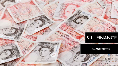 CIE iGCSE Business 0450 Unit 5 Finance [Chinese Keywords] [Updated 2020 ...