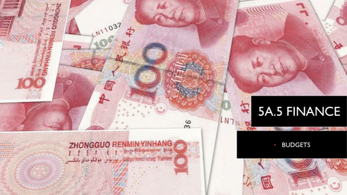 9609 CIE A Level Business Unit 5- Finance | Teaching Resources