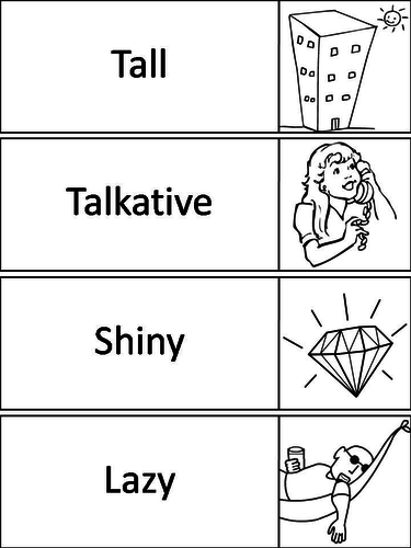 Adjectives Word Wall Cards | Teaching Resources