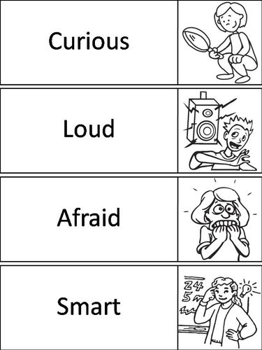 Character Traits Word Wall Cards | Teaching Resources