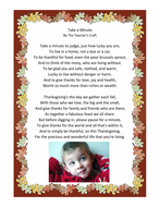 Thanksgiving Poem and Rhyming Couplet Activities | Teaching Resources