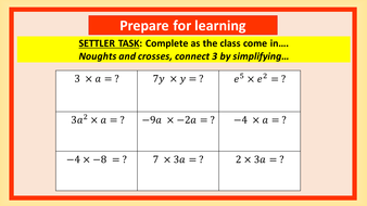 Expanding Double Brackets - FULL LESSON | Teaching Resources