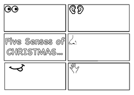 Compose and Illustrate a Five Senses Christmas Poem | Teaching Resources
