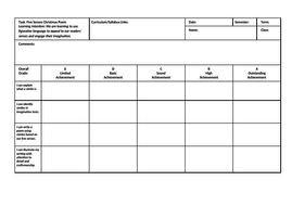 Compose and Illustrate a Five Senses Christmas Poem | Teaching Resources