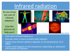 Infrared radiation AQA appropriate | Teaching Resources