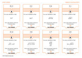 Using a Calculator: Part 1 (Treasure Hunt) | Teaching Resources