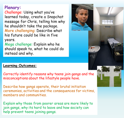 Gangs / Youth Crime PSHE | Teaching Resources