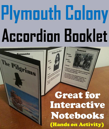 Roanoke, Jamestown and Plymouth Colonies Interactive Notebooks Bundle ...