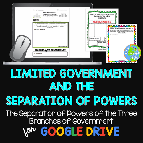 Constitution - Limited Government and the Separation of Powers ...