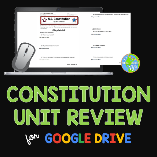 Constitution Review Packet | Teaching Resources