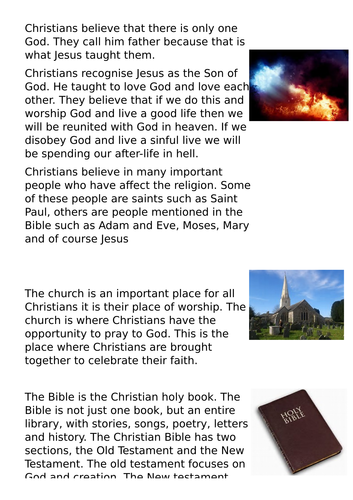 Religious fact files | Teaching Resources